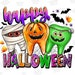 Happy Halloween Teeth Png, Happy Halloween Png, Bad Witch Dog Png ...