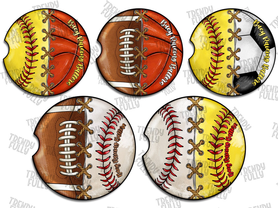 Sports Ball Car Coaster PNG, Busy Raising Ballers (digital Download) - Etsy