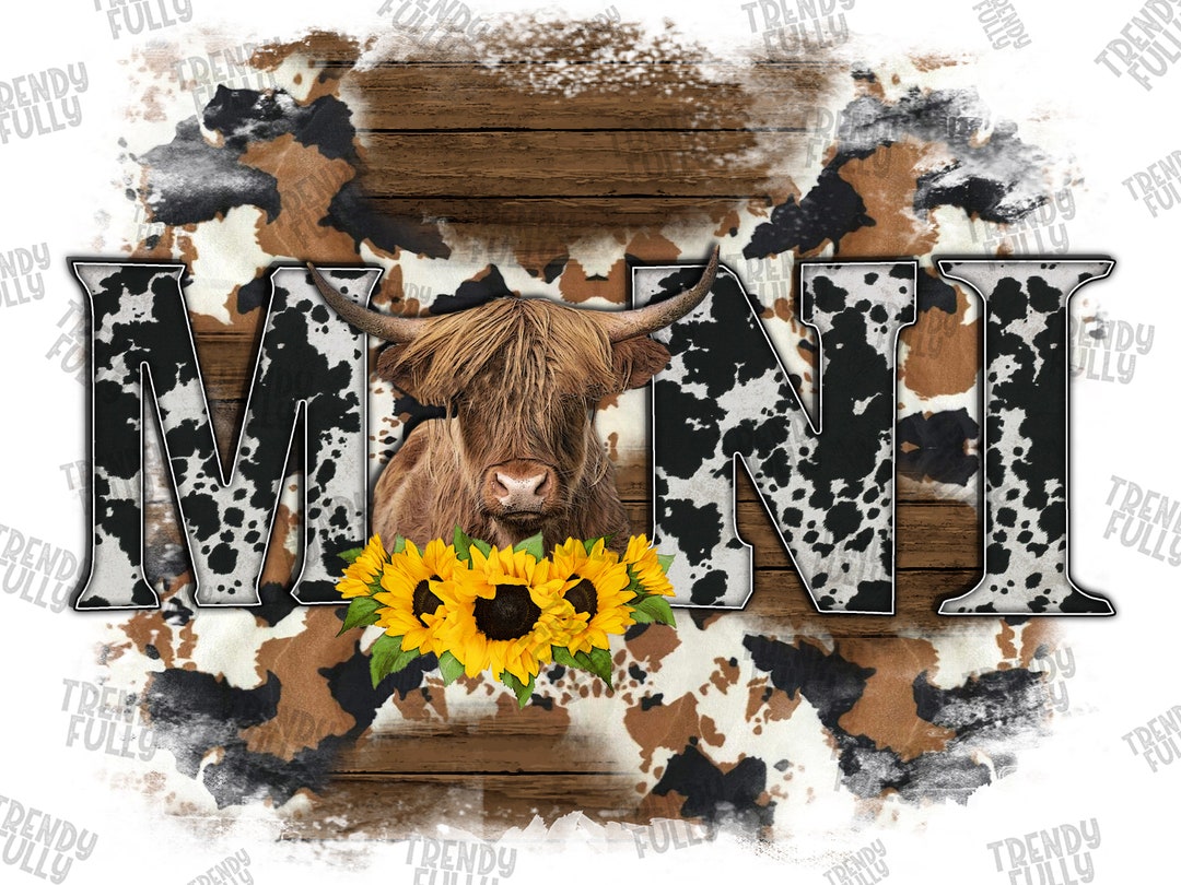 Western Mini Cow Png, Western Design, Mini Cow Png, Mini Design ...