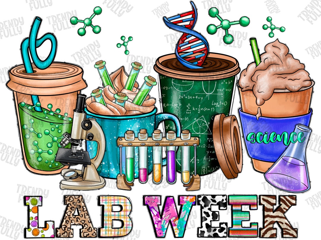 Laboratory Coffee Cups Png, Dna,laboratory Technician Png,lab Week 2023 ...