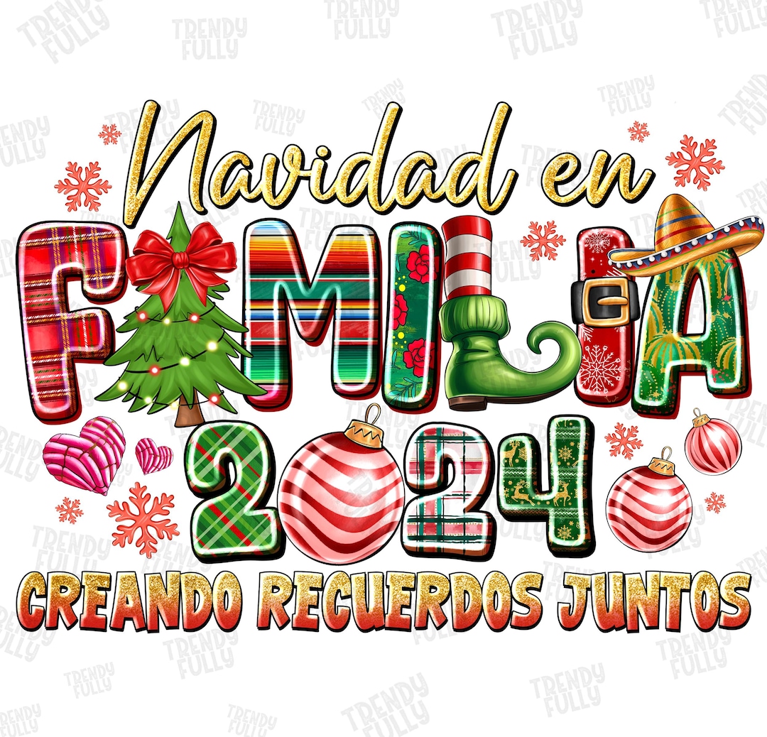 Feliz Navidad 2024 Png, Spanish Christmas Png, Luces De Navidad Png ...