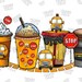 School Bus Drink Png, School Bus Png, School Png, School Bus Coffee Png ...