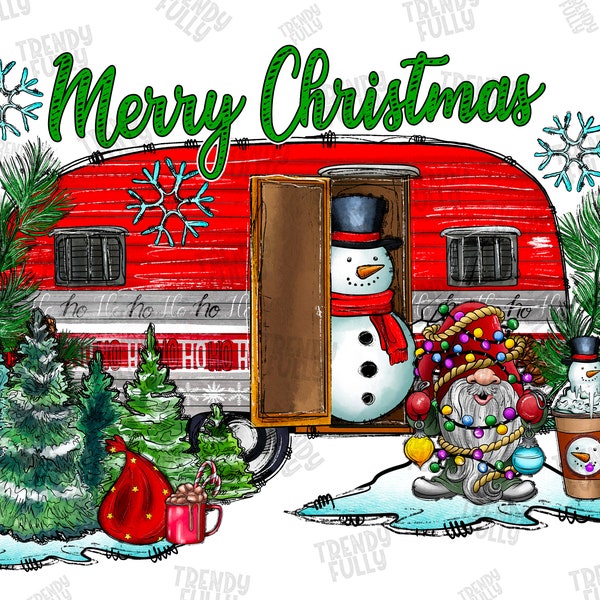 Christmas Camper - Etsy