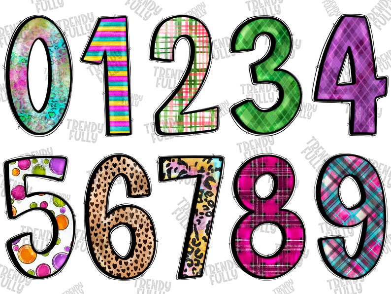 Easter Doodle Alphabet Bundle, Easter PNG Letters, Sublimation Design ...