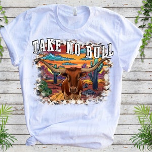 Take No Bull Png, Texas Cow Png, Desert, Cactus Png, Western, Longhorn ...