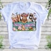 Happy Easter Farm Animals Png Sublimation Design Farm - Etsy