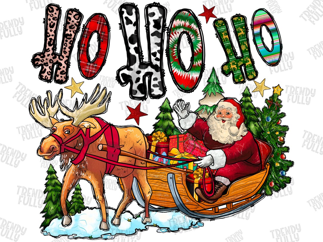 Santa Ho Ho Ho Png, Ho Ho Ho Png, Merry Christmas Png, Santa Png, Santa ...