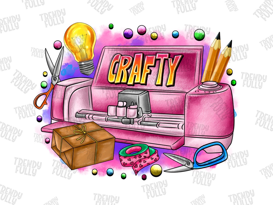 Happy Crafting Png Sublimation Design Download, Happy Crafter Png ...