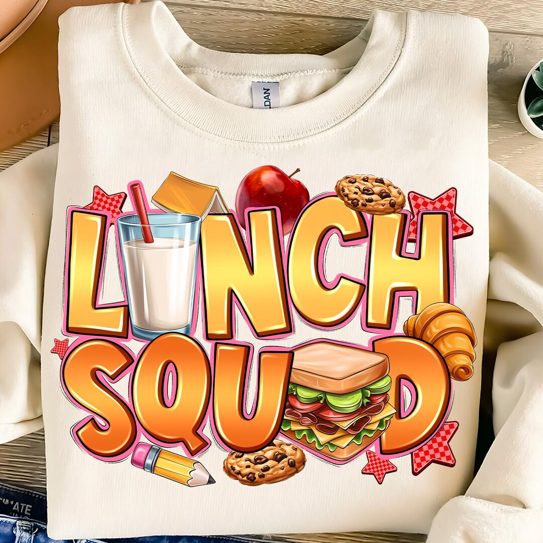 Lunch Squad Png, Lunch Lady Png, Cafeteria Crew Png, Lunch Lady Mode ...