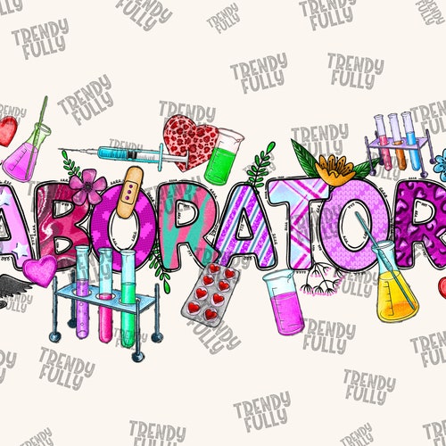 Peace Love Lab Tech Png Lab Tech Sublimation Design and - Etsy