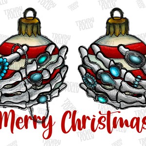 Merry Christmas Ornamental Png, Merry Christmas, Skeleton Hand ...