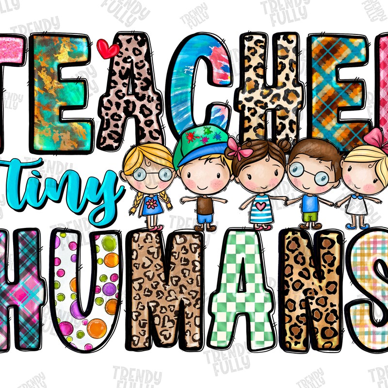 Teacher of Tiny Humans - Etsy