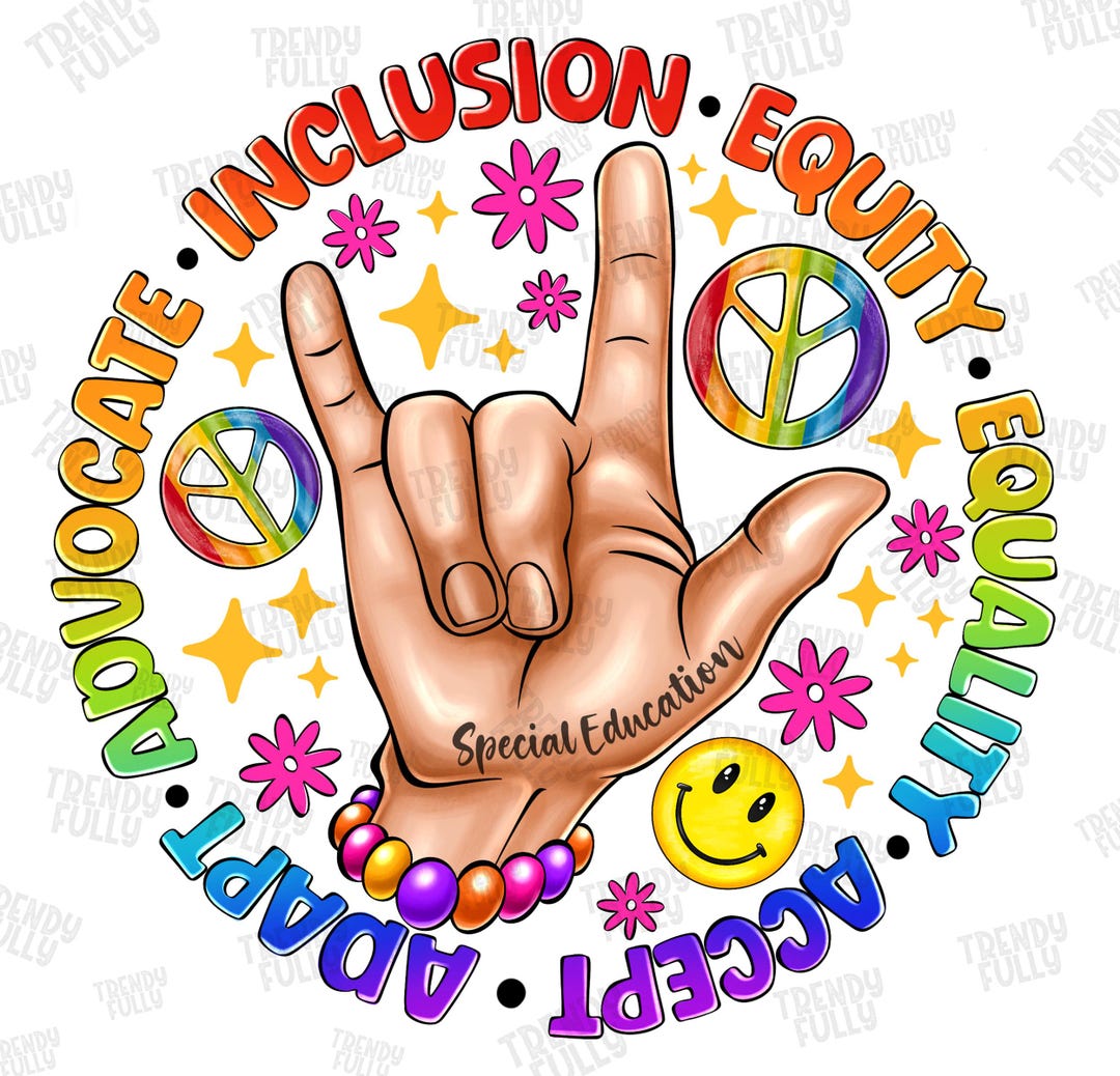 Advocate Inclusion Equity Equality Accept Adaptpn Png, Special ...
