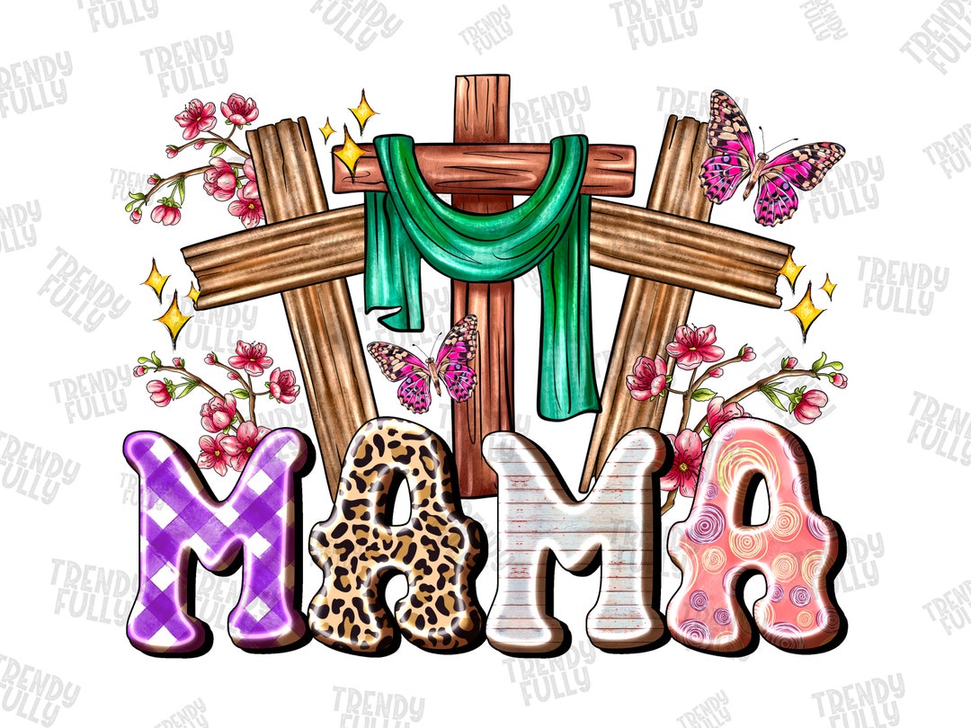 Mama Christian Png, Sublimation Design, Western Mama Png, Mother's Day ...