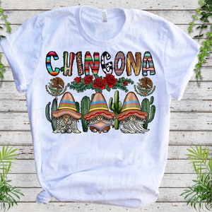 Chingona Gnome PNG, Chingona PNG, Serape, Western,gnome Png,rose ...