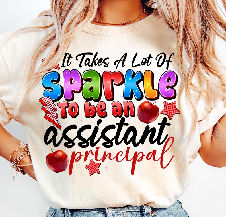 It Takes a Lot of Sparkle to Be an Assistant Principal Png Back to ...
