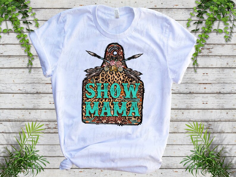 Mama Tried Cow Tag PNG, Leopard Aztec Sublimation (digital Download) - Etsy