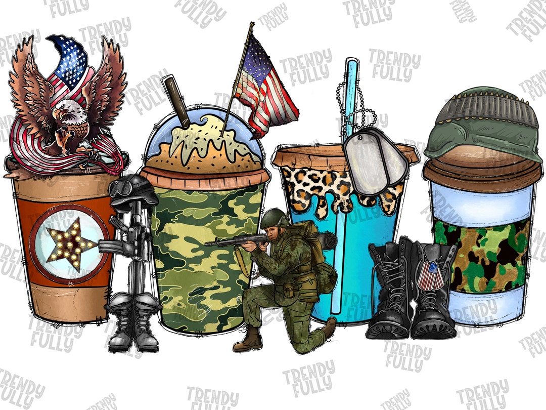 Army Drink Png, Army Png, Camouflage, Soldier, Army Coffee, Coffee Png ...