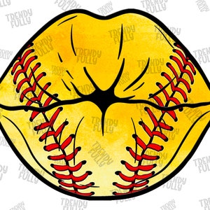 Softball Lips PNG, Softball Sublimation, Lips PNG, Leopard, Softball,american Flag,png File ...