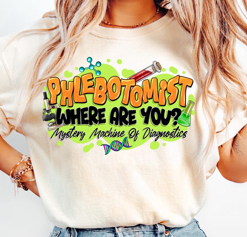 Phlebotomist Png, Lab Week 2025 Mystery Machine Png, Lab Crew, Medical ...