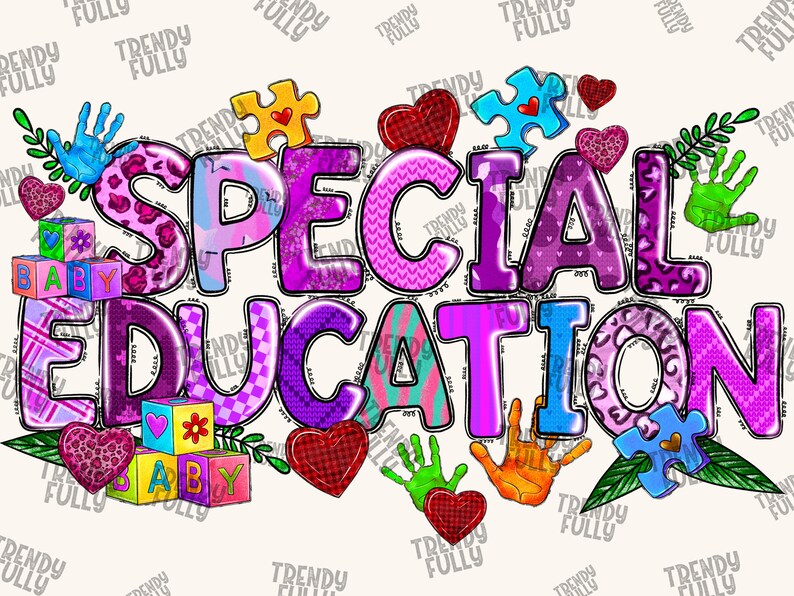 Special Education Valentine Png Sublimation Design Download - Etsy