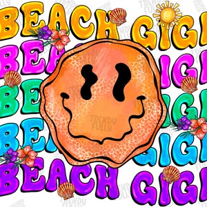 Beach Gigi Png, Sublimation Design Png, Gigi Png, Summer Gigi, Hallo ...