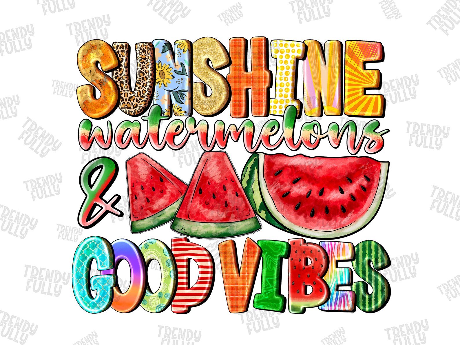 Sunshine Watermelons and Good Vibes Png, Summer Vibes, Summer Life ...