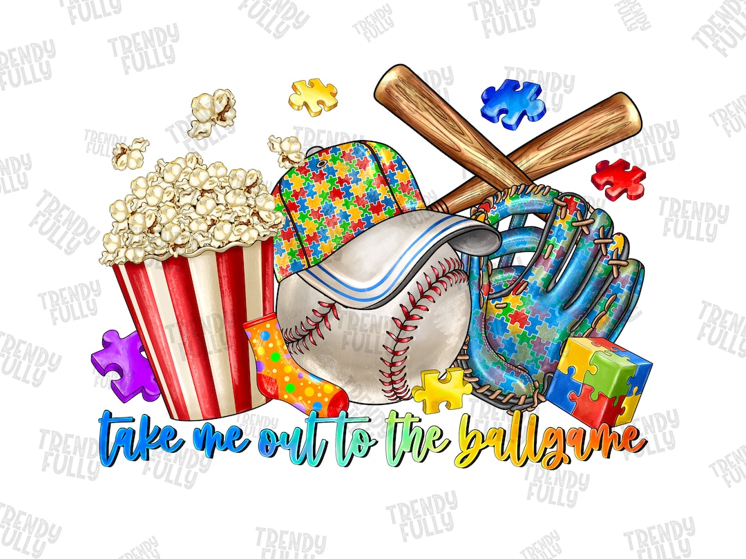 Take Me Out to the Ballgame Png, Autism Baseball, Autism Life, Baseball ...