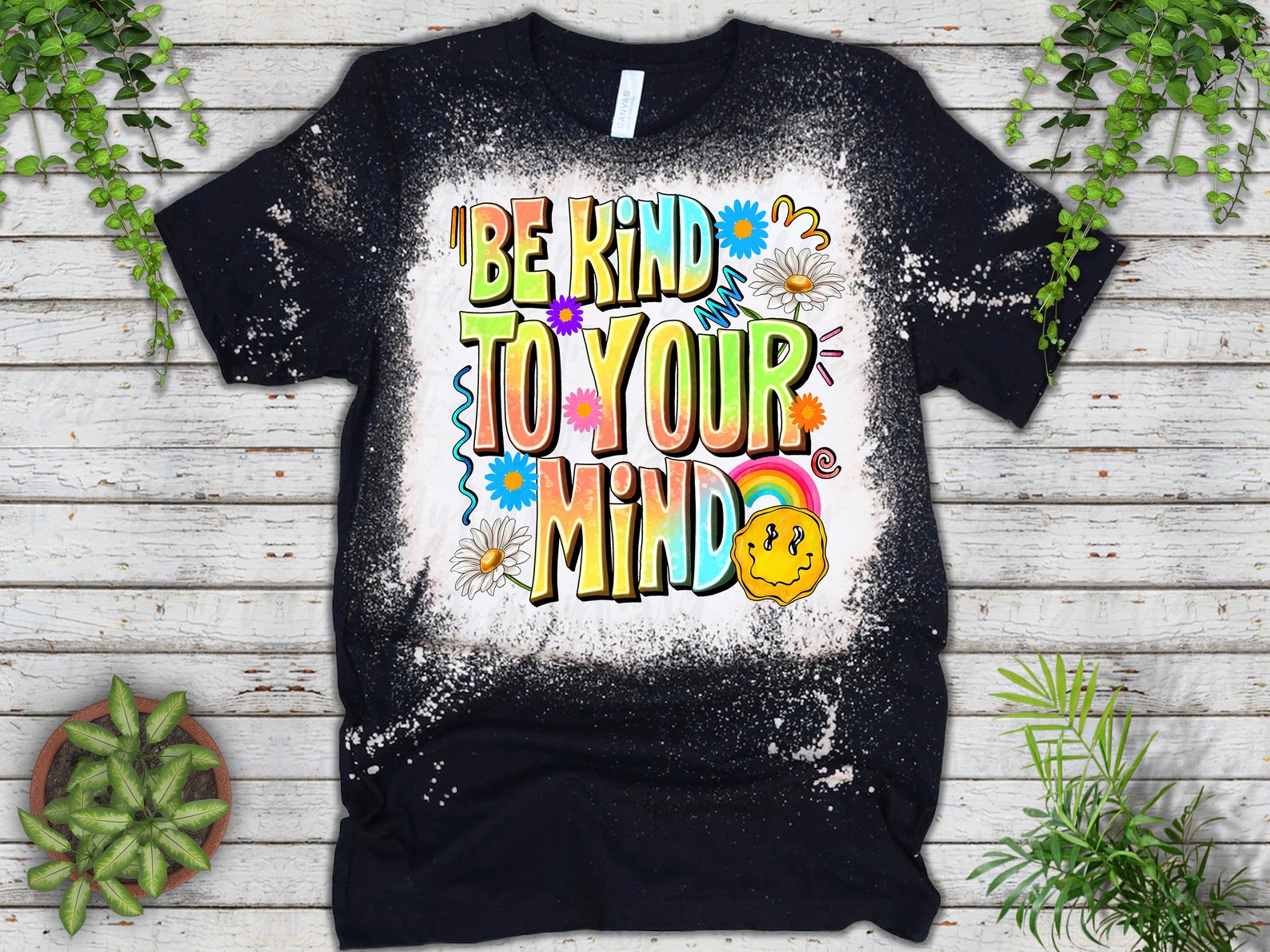 Be Kind to Your Mind Png Sublimation Design Download, Groovy Png ...