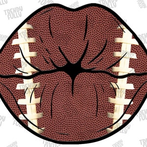 American Football Lips PNG, Football Sublimation, Lips PNG, Leopard ...