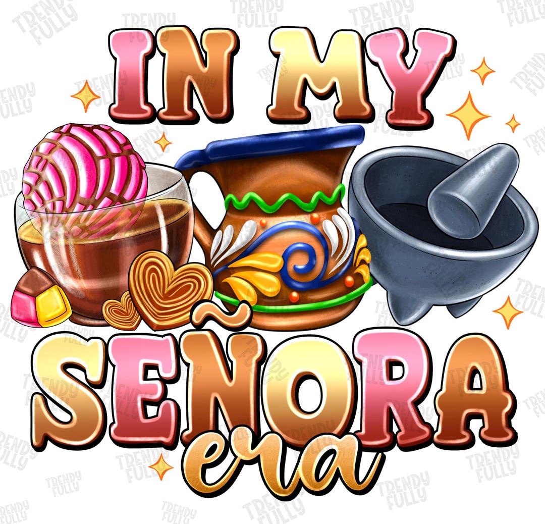 In My Señora Era PNG, Plant Lady Png, Señora Png, Latina Png, Concha ...