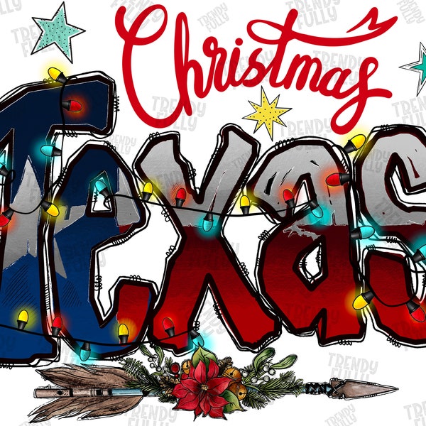 Texas Christmas - Etsy