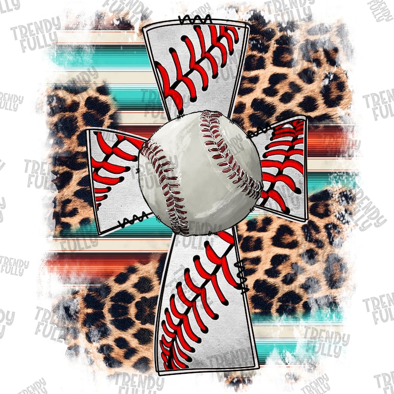 Baseball Cross Png - Etsy