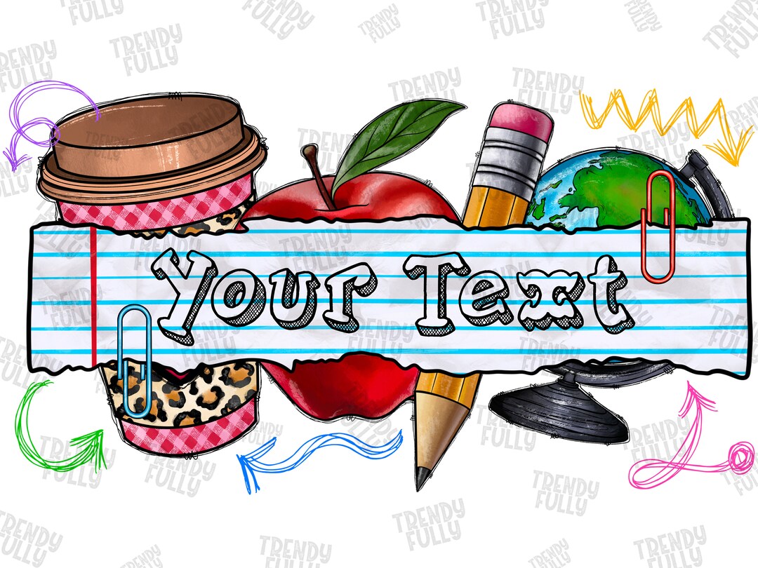 Customize Teacher Name Png Sublimation Design Download, Teacher's Day ...