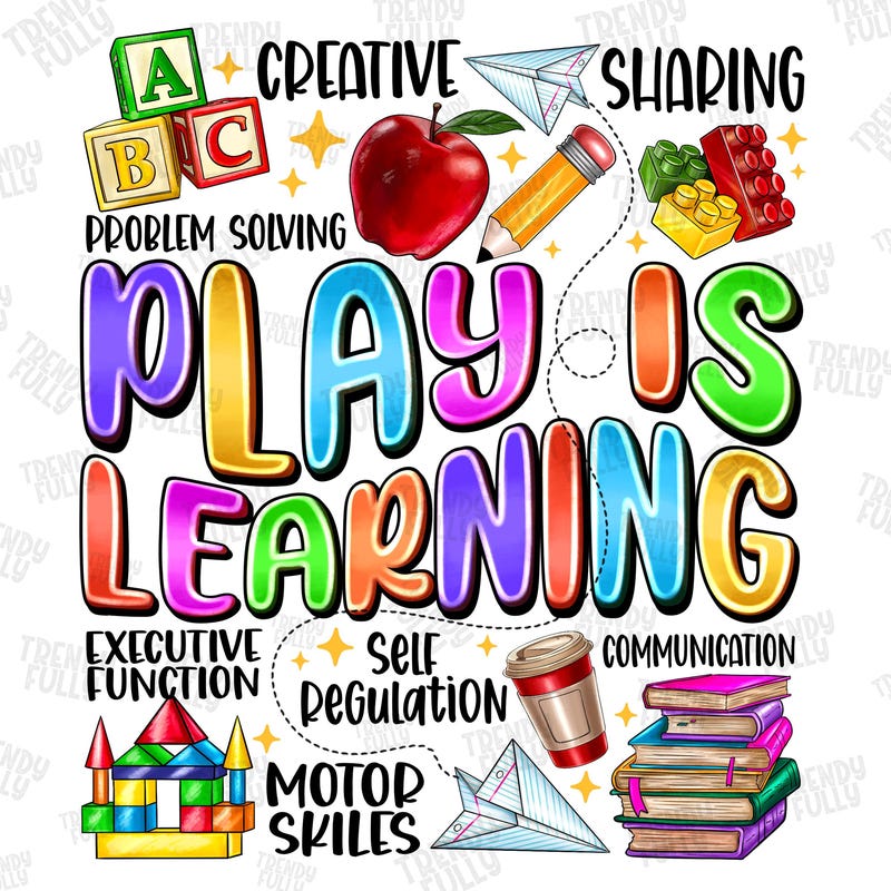 Play is Learning Svg - Etsy