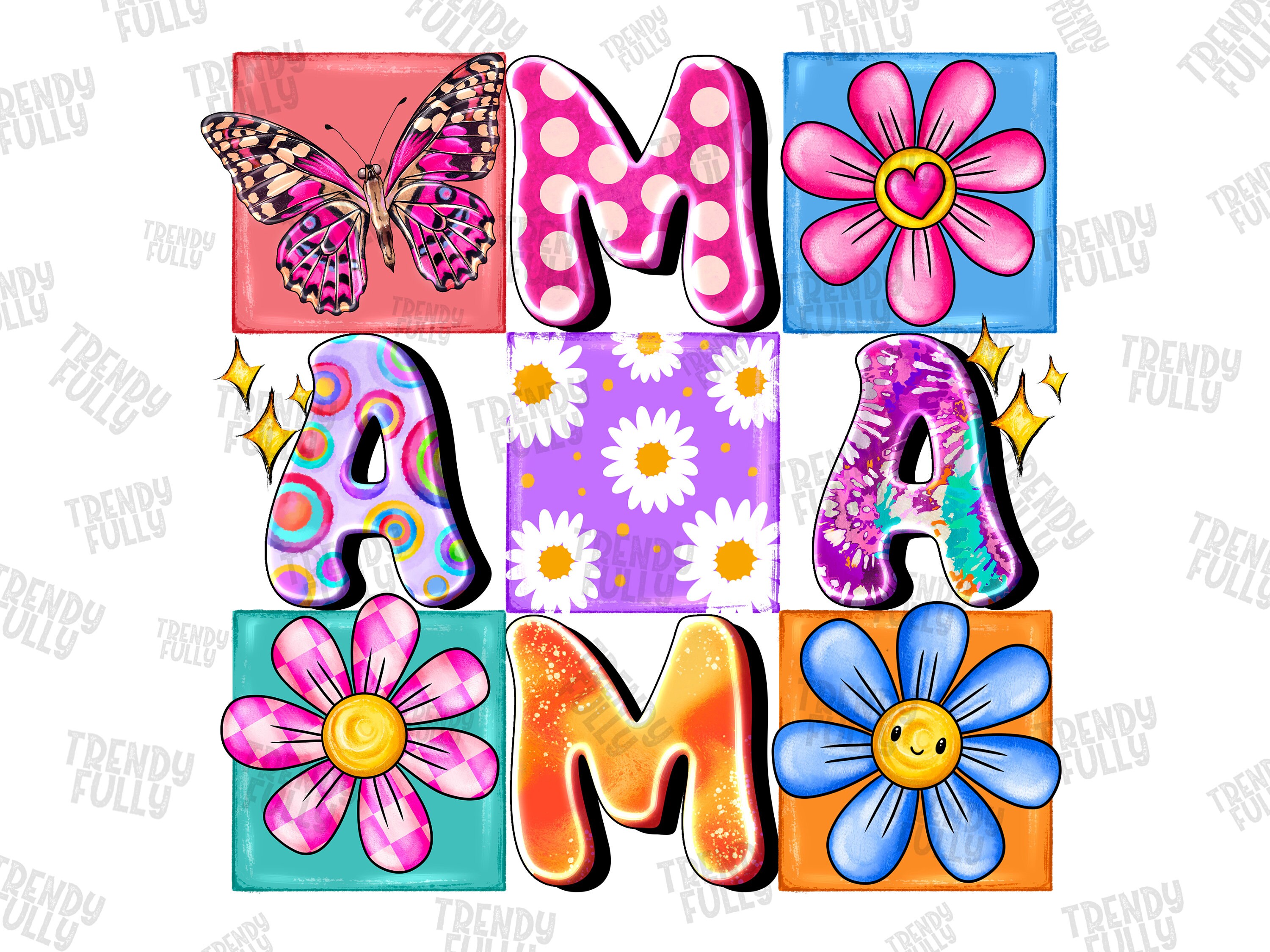 Mama Design Floral Png, Sublimation Design, Western Mama Png, Mother's ...