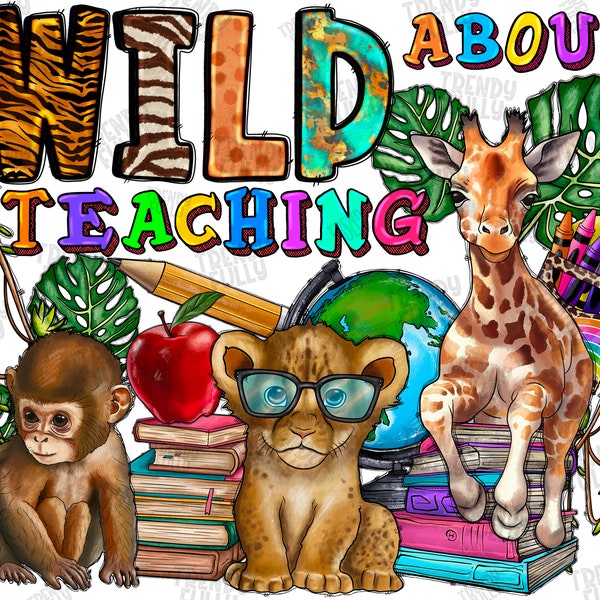 Wild About School - Etsy