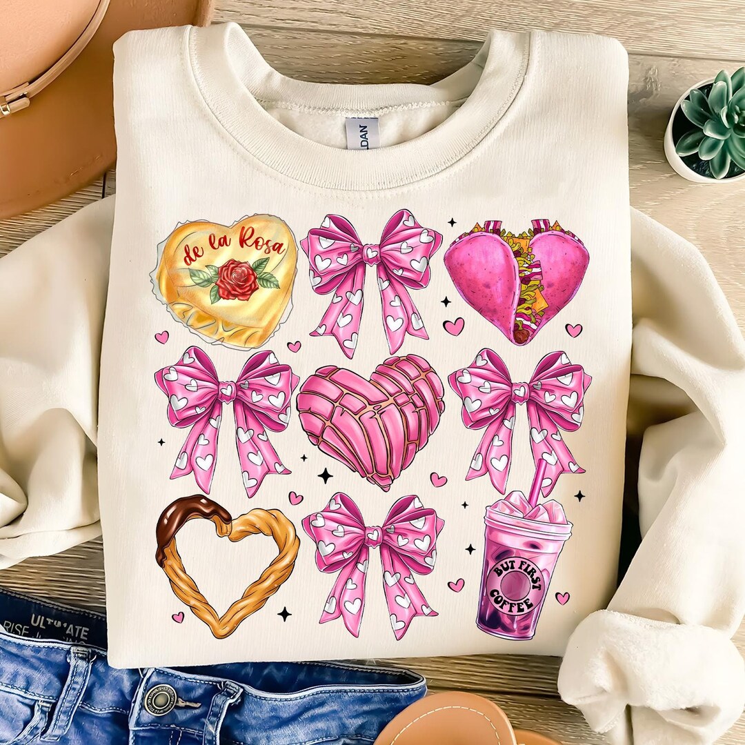 Valentine Concha Pan Dulce PNG, Funny Mexican Bread Lover PNG ...