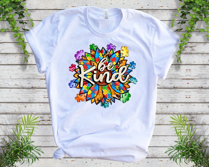 Be Kind PNG Autism Awareness Autism PNG Autism Design - Etsy