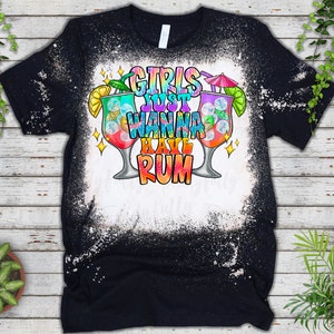 Girls Just Wanna Have Rum PNG, Digital Download, Sublimation, Sublimate ...