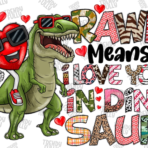 Dinosaur Rawr - Etsy