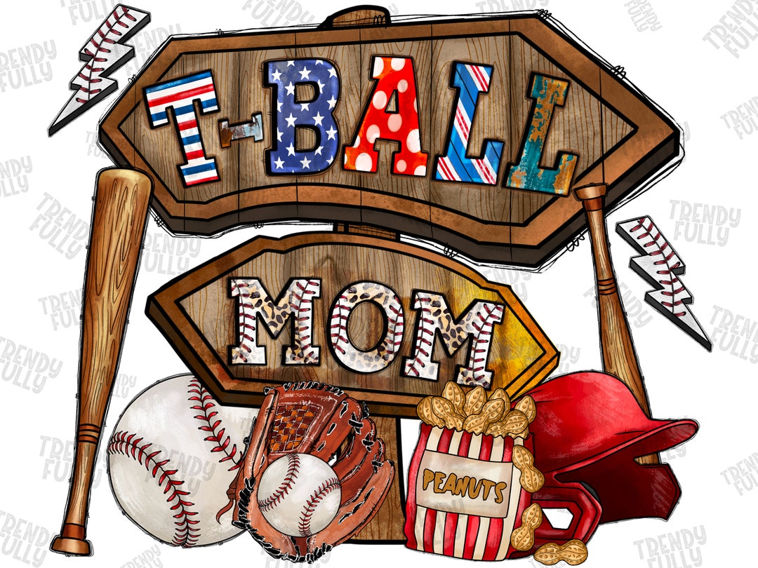 T-ball Mom Baseball Png, Baseball Mom, Baseball Clipart, Transparent ...