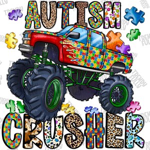 Autism Crusher Png, Autism Monster Truck Png, Monster Truck Png,autism ...