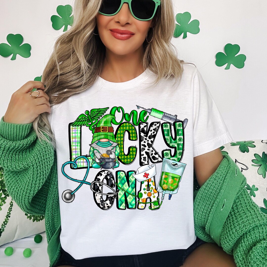St. Patrick's Day One Lucky Cna Png Design, Saint Patricks Png, Lucky ...
