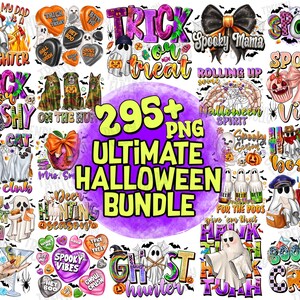 Halloween Bundle PNG, Halloween Png Bundle, Ghost PNG Bundle, Pumpkin ...