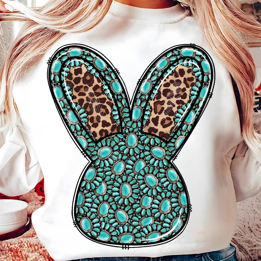 Gemstone Turquoise Rabbit Png, Happy Easter Png,rabbit Png, Easter Png ...