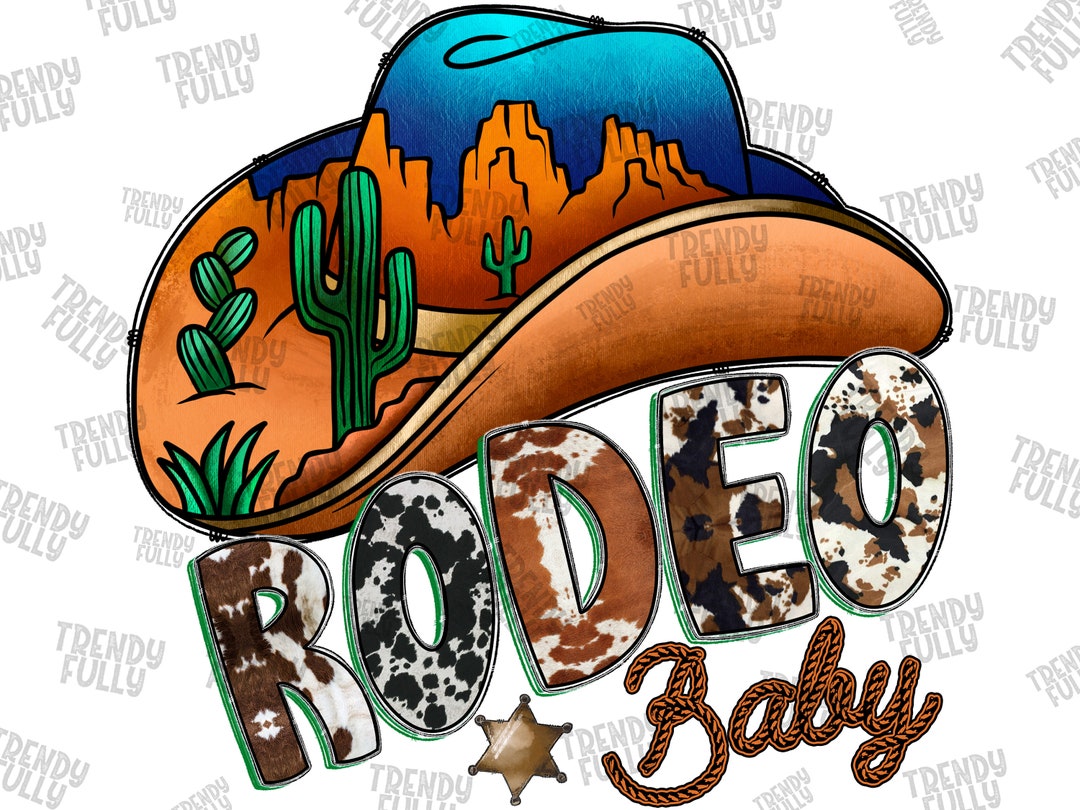 Rodeo Baby PNG, Cowboy Png, Baby PNG, Western, Baby Design, Rodeo ...