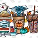 Nurse Fall Drink Png, Pumpkin Sublimation Design, Love Fall Png,nurse ...