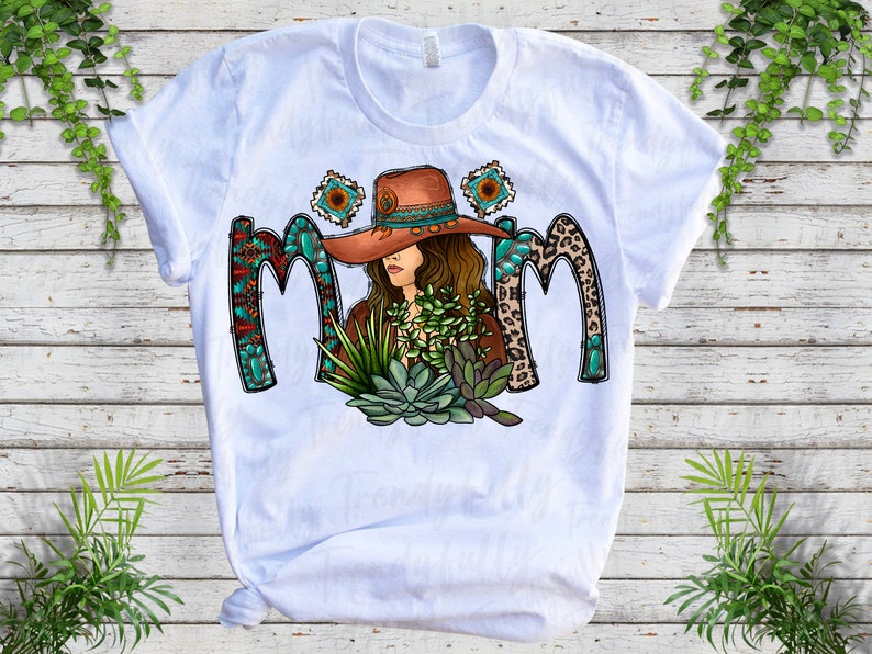 Western Mom PNG File Mama PNG Western Girl Leopard Mama - Etsy