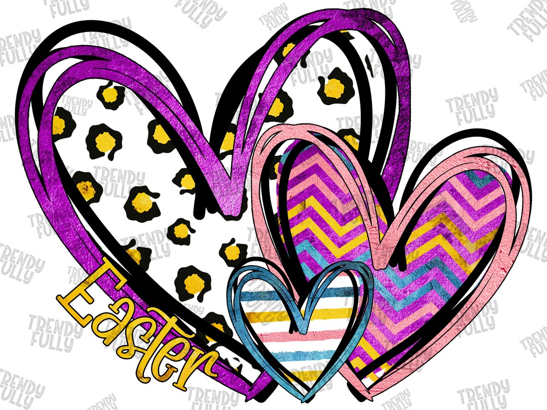 Easter Heart Png, Love Easter, Happy Easter Day Png, Heart, Graphics ...